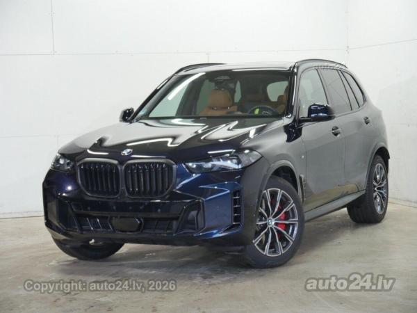Black BMW X5 2024 in Tallinn, with an engine capacity of 3.00 L and mileage of 14 thousand km for 79900 €, photo 2 on AUTOMOTO.COM.LV