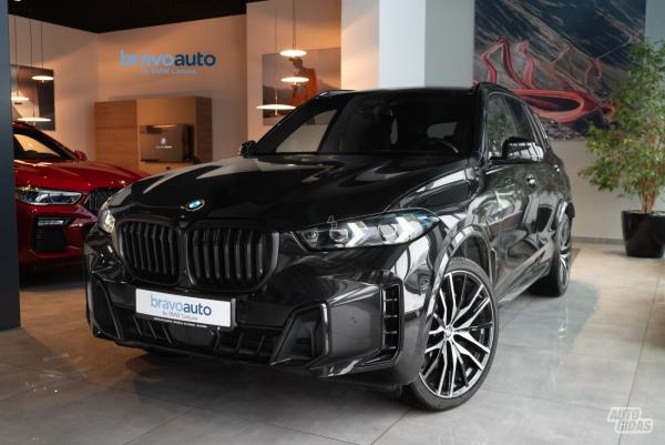 Melns BMW X5 2024 Kauņa, ar dzinēja tilpumu 3.00 L un nobraukumu 18 tūkst. km par 79965 €, foto 1 vietnē AUTOMOTO.COM.LV