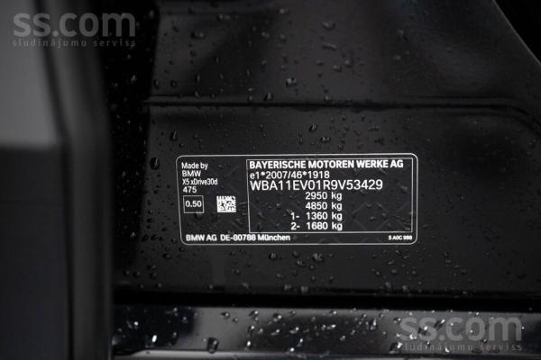 Melns BMW X5 2024 Rīga, ar dzinēja tilpumu 3.00 L un nobraukumu 88 tūkst. km par 69500 €, foto 10 vietnē AUTOMOTO.COM.LV