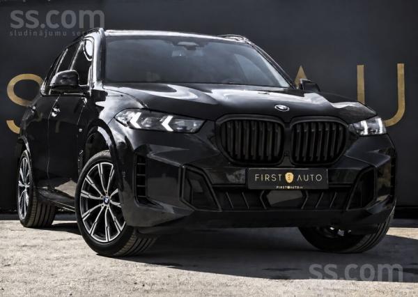 БМВ Х5 2024 в Тукумс на AUTOMOTO.COM.LV Черный БМВ Х5 2024 в Тукумс, объемом двигателя 3.00 л и пробегом 79 тыс. км за 61990 €, фото 1 на AUTOMOTO.COM.LV