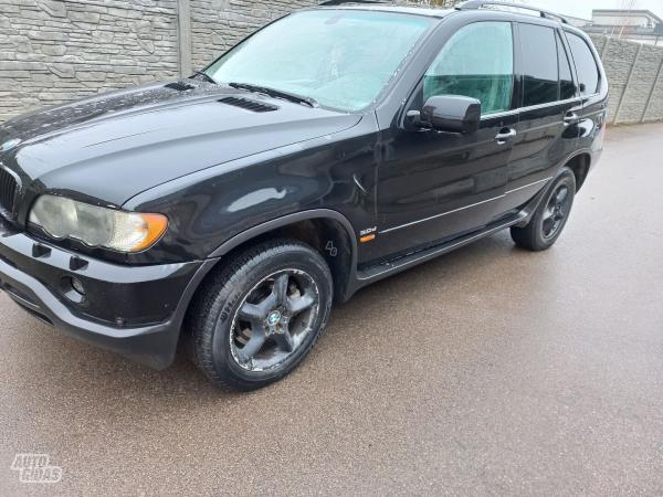 Melns BMW X5 2002 Šauļi, ar dzinēja tilpumu 3.00 L un nobraukumu 355 tūkst. km par 1950 €, foto 1 vietnē AUTOMOTO.COM.LV