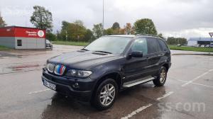 Melns BMW X5 2005 Jēkabpils, ar dzinēja tilpumu 3.00 L un nobraukumu 305 tūkst. km par 6600 €, foto  vietnē AUTOMOTO.COM.LV