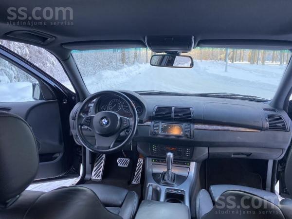 Black BMW X5 2005 in Jekabpils, with an engine capacity of 3.00 L and mileage of 305 thousand km for 6600 €, photo 6 on AUTOMOTO.COM.LV