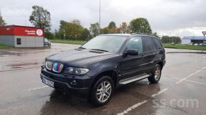 Black BMW X5 2005 in Daugavpils, with an engine capacity of 3.00 L and mileage of 325 thousand km for 6500 €, photo  on AUTOMOTO.COM.LV