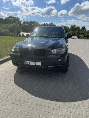 Melns BMW X5 2007 Rēzekne, ar dzinēja tilpumu 3.00 L un nobraukumu 0 tūkst. km par 6900 €, foto 3 vietnē AUTOMOTO.COM.LV