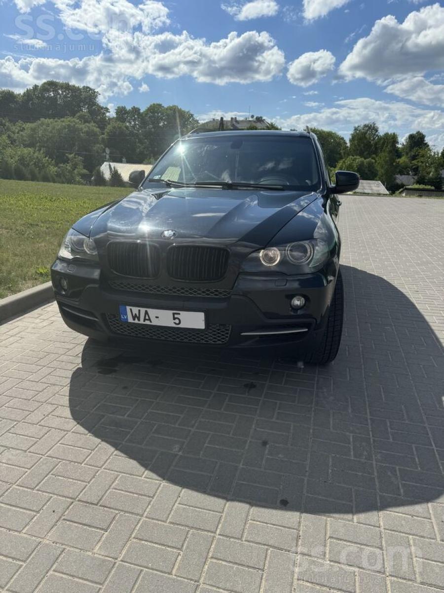 Melns BMW X5 2007 Rēzekne, ar dzinēja tilpumu 3.00 L un nobraukumu 0 tūkst. km par 6900 €, foto 3 vietnē AUTOMOTO.COM.LV
