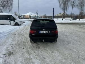 Black BMW X5 2002 in Vilnius, with an engine capacity of 3.00 L and mileage of 400 thousand km for 3159 €, photo 5 on AUTOMOTO.COM.LV