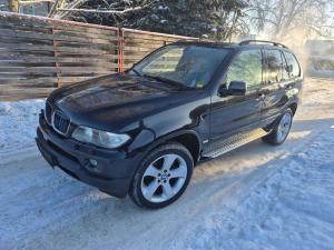 Black BMW X5 2005 in Kaunas, with an engine capacity of 3.00 L and mileage of 299 thousand km for 3999 €, photo  on AUTOMOTO.COM.LV