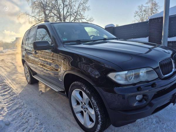 Melns BMW X5 2005 Kauņa, ar dzinēja tilpumu 3.00 L un nobraukumu 299 tūkst. km par 3999 €, foto 2 vietnē AUTOMOTO.COM.LV