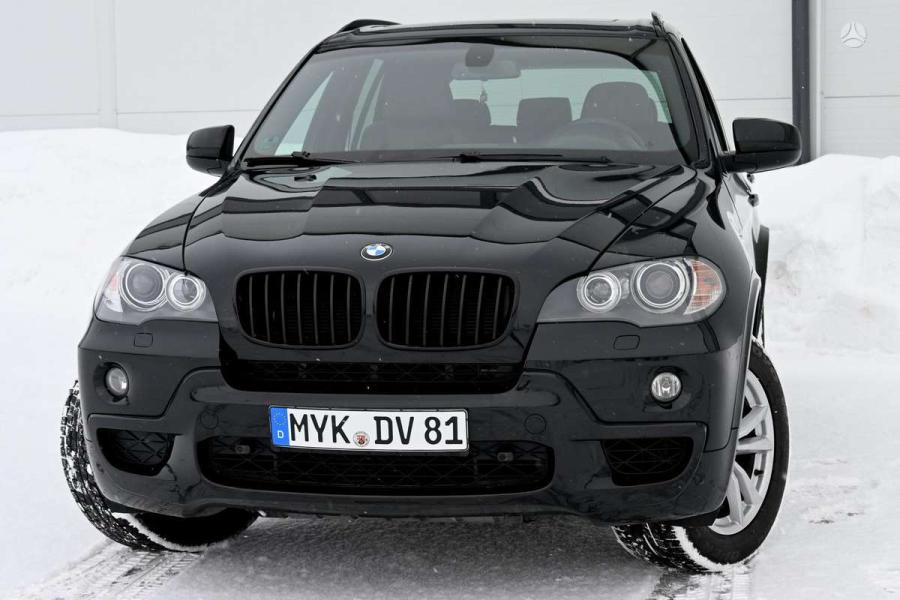 Melns BMW X5 2009 Kretinga, ar dzinēja tilpumu 3.00 L un nobraukumu 311 tūkst. km par 11999 €, foto 2 vietnē AUTOMOTO.COM.LV