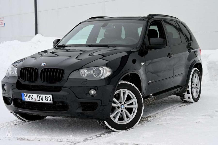 Melns BMW X5 2009 Kretinga, ar dzinēja tilpumu 3.00 L un nobraukumu 311 tūkst. km par 11999 €, foto 3 vietnē AUTOMOTO.COM.LV