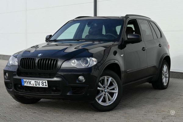 Melns BMW X5 2009 Kretinga, ar dzinēja tilpumu 3.00 L un nobraukumu 311 tūkst. km par 9499 €, foto 3 vietnē AUTOMOTO.COM.LV