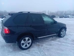 Black BMW X5 2003 in Marijampole, with an engine capacity of 3.00 L and mileage of 354 thousand km for 3300 €, photo 20 on AUTOMOTO.COM.LV