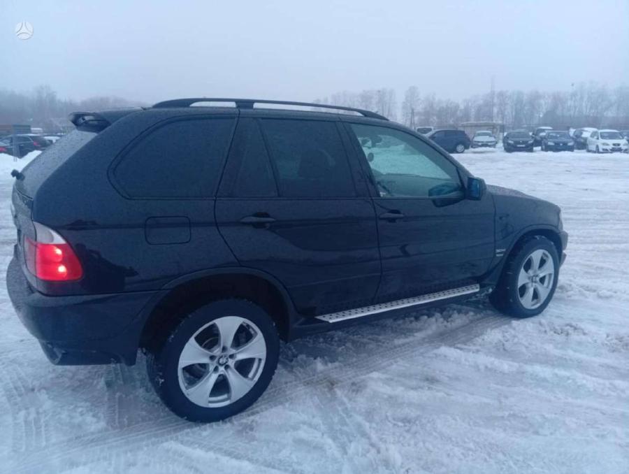 Black BMW X5 2003 in Marijampole, with an engine capacity of 3.00 L and mileage of 354 thousand km for 3300 €, photo 20 on AUTOMOTO.COM.LV