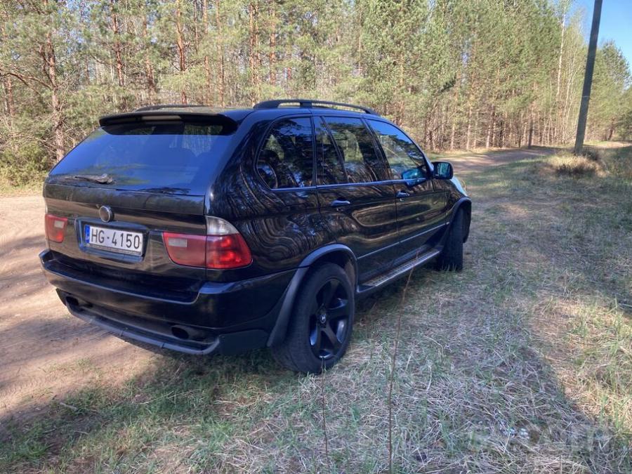 Melns BMW X5 2004 Rīga, ar dzinēja tilpumu 3.00 L un nobraukumu 386 tūkst. km par 4990 €, foto 4 vietnē AUTOMOTO.COM.LV