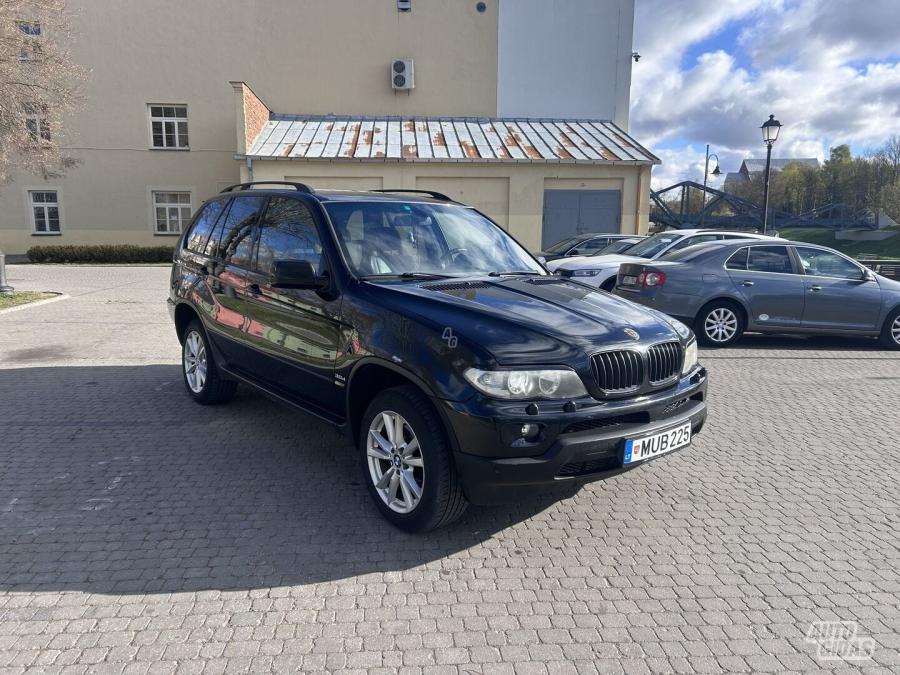 Melns BMW X5 2005 Viļņa, ar dzinēja tilpumu 3.00 L un nobraukumu 35 tūkst. km par 4800 €, foto 11 vietnē AUTOMOTO.COM.LV