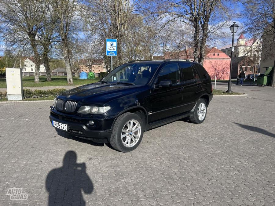 Melns BMW X5 2005 Viļņa, ar dzinēja tilpumu 3.00 L un nobraukumu 35 tūkst. km par 4800 €, foto 13 vietnē AUTOMOTO.COM.LV