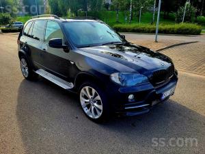 Black BMW X5 2007 in Rezekne, with an engine capacity of 3.00 L and mileage of 300 thousand km for 7900 €, photo  on AUTOMOTO.COM.LV