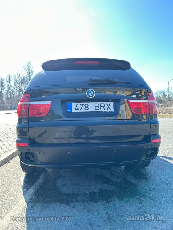 Black BMW X5 2007 in Paide, with an engine capacity of 3.00 L and mileage of 346 thousand km for 8800 €, photo 7 on AUTOMOTO.COM.LV