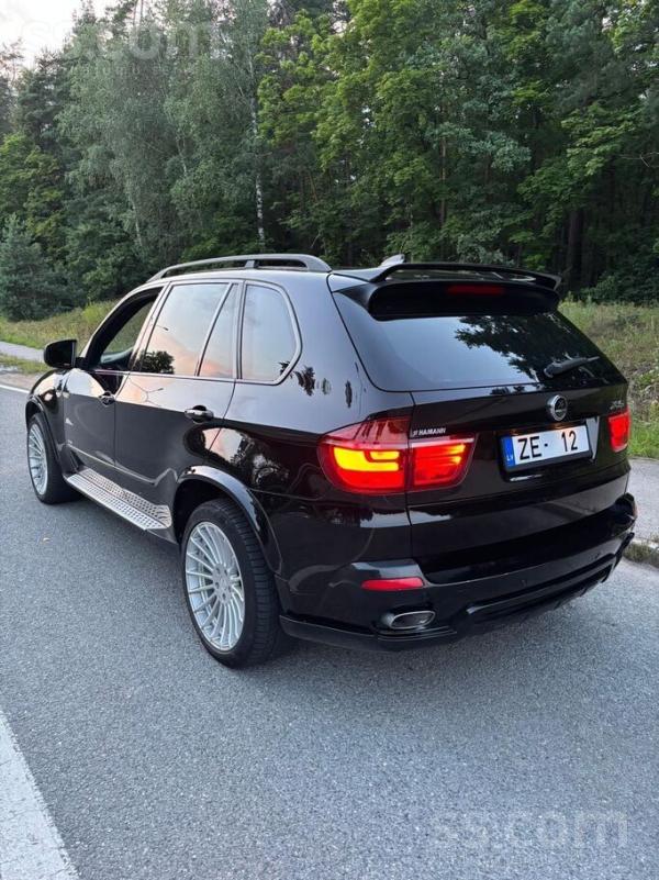 Black BMW X5 2007 in Riga, with an engine capacity of 4.80 L and mileage of 170 thousand km for 10000 €, photo 2 on AUTOMOTO.COM.LV