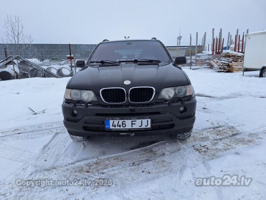 Melns BMW X5 2001 Tallina, ar dzinēja tilpumu 2.90 L un nobraukumu 374 tūkst. km par 3900 €, foto 1 vietnē AUTOMOTO.COM.LV