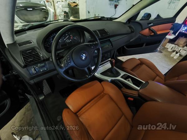 Black BMW X5 2001 in Tallinn, with an engine capacity of 3.00 L and mileage of 343 thousand km for 3999 €, photo 5 on AUTOMOTO.COM.LV