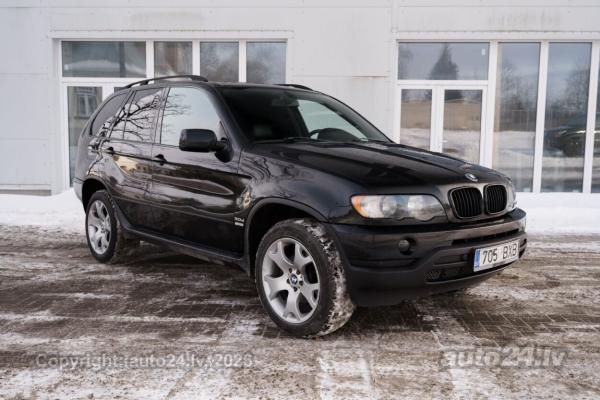 Melns BMW X5 2002 Tartu, ar dzinēja tilpumu 2.90 L un nobraukumu 328 tūkst. km par 3750 €, foto 1 vietnē AUTOMOTO.COM.LV