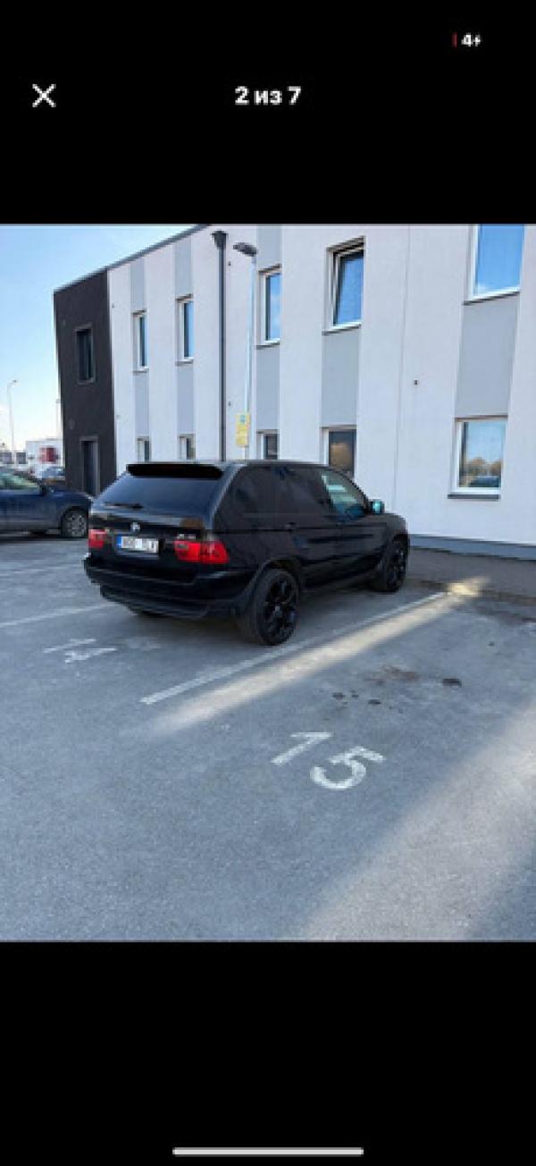 BMW X5 2002 SillamÄ vietnÄ Melns BMW X5 2002 SillamÄ, ar dzinÄja tilpumu 3.00 L un nobraukumu 381 tÅ«kst. km par 2600 ā¬, foto 7 vietnÄ AUTOMOTO.COM.LV