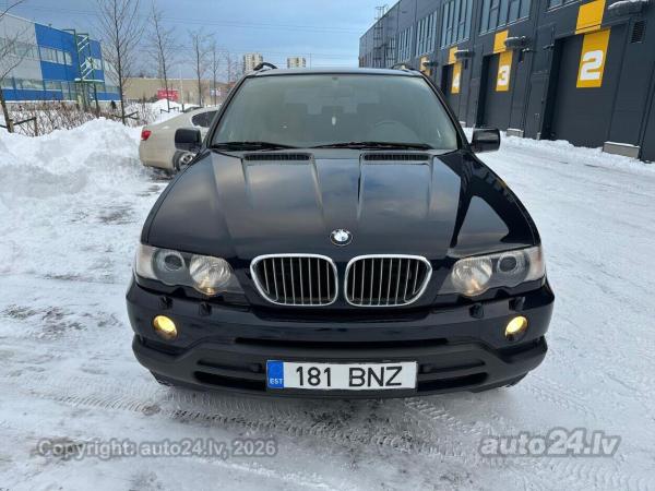 Black BMW X5 2003 in Tallinn, with an engine capacity of 3.00 L and mileage of 223 thousand km for 5800 €, photo 1 on AUTOMOTO.COM.LV
