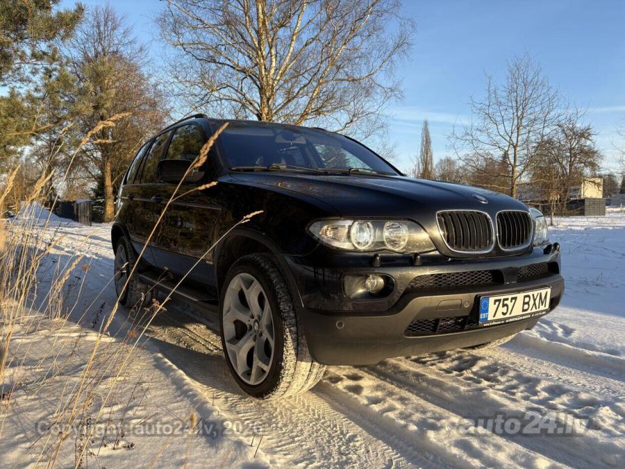 Black BMW X5 2003 in Tallinn, with an engine capacity of 3.00 L and mileage of 515 thousand km for 8000 €, photo 1 on AUTOMOTO.COM.LV