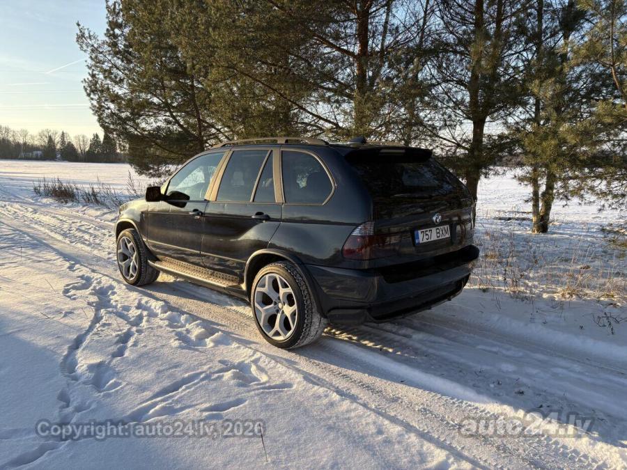 Black BMW X5 2003 in Tallinn, with an engine capacity of 3.00 L and mileage of 515 thousand km for 8000 €, photo 4 on AUTOMOTO.COM.LV