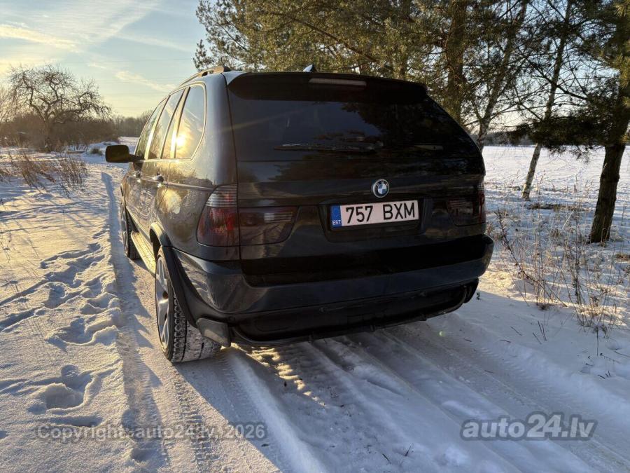 Black BMW X5 2003 in Tallinn, with an engine capacity of 3.00 L and mileage of 515 thousand km for 8000 €, photo 5 on AUTOMOTO.COM.LV
