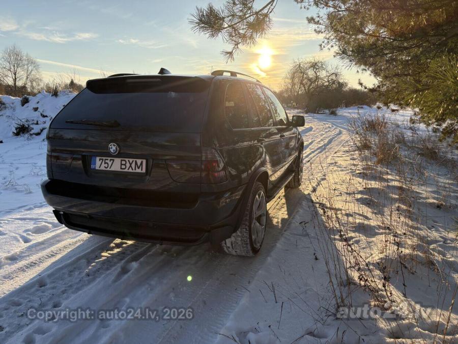 Black BMW X5 2003 in Tallinn, with an engine capacity of 3.00 L and mileage of 515 thousand km for 8000 €, photo 6 on AUTOMOTO.COM.LV