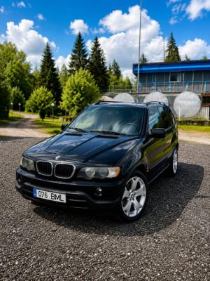Black BMW X5 2003 in Tallinn, with an engine capacity of 2.90 L and mileage of 363 thousand km for 4999 €, photo 3 on AUTOMOTO.COM.LV