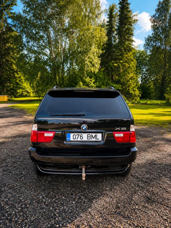 Melns BMW X5 2003 Tallina, ar dzinēja tilpumu 2.90 L un nobraukumu 363 tūkst. km par 4999 €, foto 5 vietnē AUTOMOTO.COM.LV