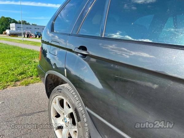 Black BMW X5 2003 in Tallinn, with an engine capacity of 2.90 L and mileage of 265 thousand km for 3300 €, photo 9 on AUTOMOTO.COM.LV