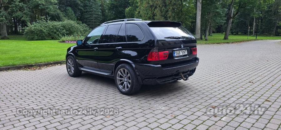 Black BMW X5 2003 in Tallinn, with an engine capacity of 3.00 L and mileage of 294 thousand km for 10999 €, photo 8 on AUTOMOTO.COM.LV