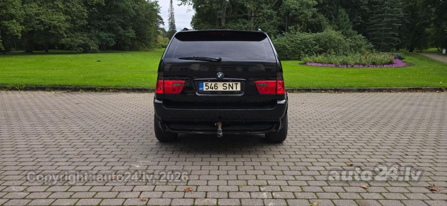 Black BMW X5 2003 in Tallinn, with an engine capacity of 3.00 L and mileage of 294 thousand km for 10999 €, photo 9 on AUTOMOTO.COM.LV