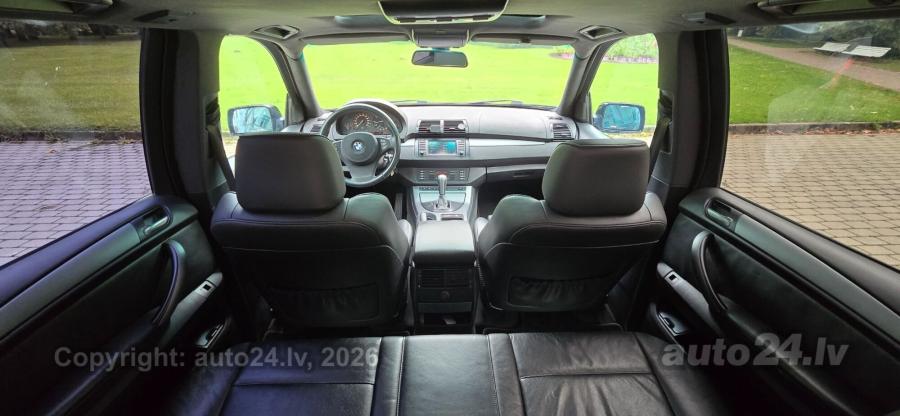 Black BMW X5 2003 in Tallinn, with an engine capacity of 3.00 L and mileage of 294 thousand km for 10999 €, photo 16 on AUTOMOTO.COM.LV