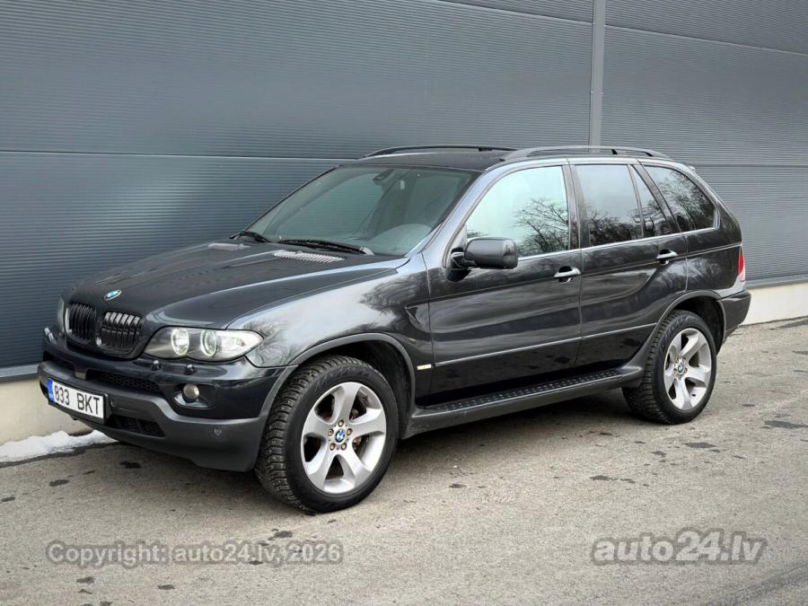 Melns BMW X5 2004 Tallina, ar dzinēja tilpumu 3.00 L un nobraukumu 376 tūkst. km par 7299 €, foto 2 vietnē AUTOMOTO.COM.LV