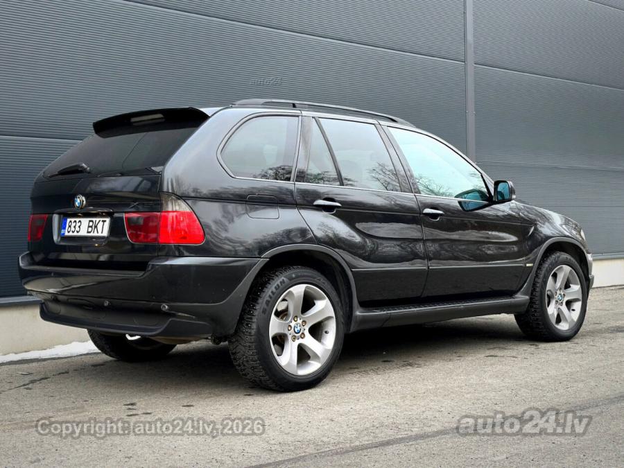 Melns BMW X5 2004 Tallina, ar dzinēja tilpumu 3.00 L un nobraukumu 376 tūkst. km par 7299 €, foto 4 vietnē AUTOMOTO.COM.LV