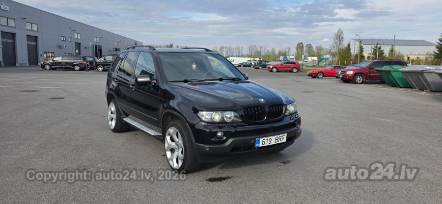 Melns BMW X5 2004 Tallina, ar dzinēja tilpumu 3.00 L un nobraukumu 392 tūkst. km par 6299 €, foto 1 vietnē AUTOMOTO.COM.LV