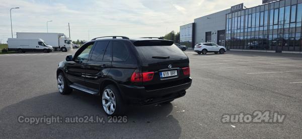 Black BMW X5 2004 in Tallinn, with an engine capacity of 3.00 L and mileage of 392 thousand km for 6299 €, photo 4 on AUTOMOTO.COM.LV