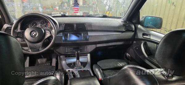 Black BMW X5 2004 in Tallinn, with an engine capacity of 3.00 L and mileage of 392 thousand km for 6299 €, photo 5 on AUTOMOTO.COM.LV