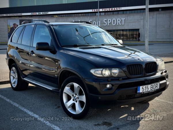 Melns BMW X5 2004 Tartu, ar dzinēja tilpumu 3.00 L un nobraukumu 0 tūkst. km par 4700 €, foto 1 vietnē AUTOMOTO.COM.LV