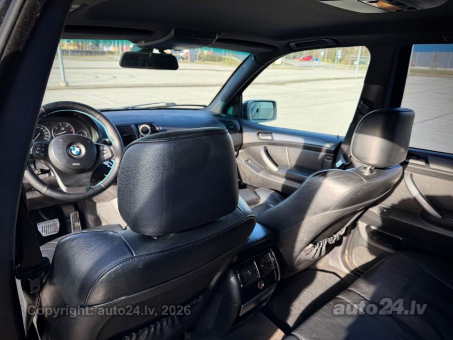 Black BMW X5 2004 in Tartu, with an engine capacity of 3.00 L and mileage of 0 thousand km for 4700 €, photo 12 on AUTOMOTO.COM.LV