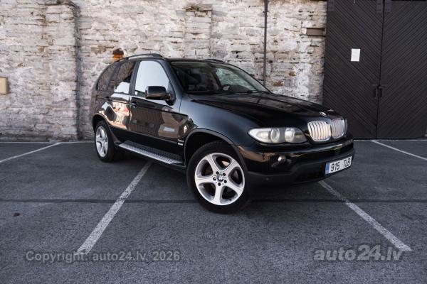 Black BMW X5 2004 in Tallinn, with an engine capacity of 3.00 L and mileage of 0 thousand km for 4199 €, photo 1 on AUTOMOTO.COM.LV