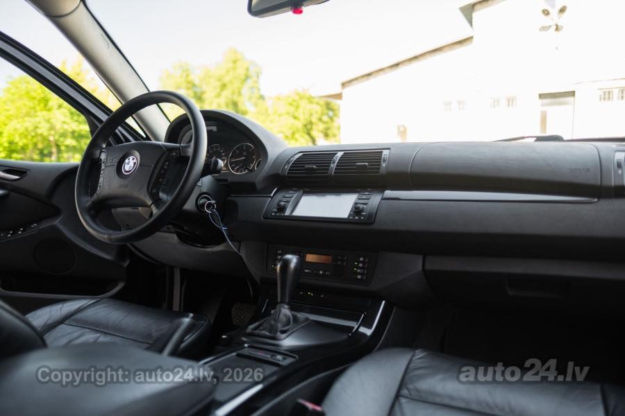 Black BMW X5 2004 in Tallinn, with an engine capacity of 3.00 L and mileage of 0 thousand km for 4199 €, photo 5 on AUTOMOTO.COM.LV
