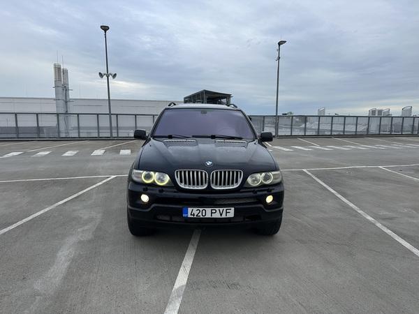 Black BMW X5 2004 in Tallinn, with an engine capacity of 3.00 L and mileage of 0 thousand km for 3500 €, photo 1 on AUTOMOTO.COM.LV