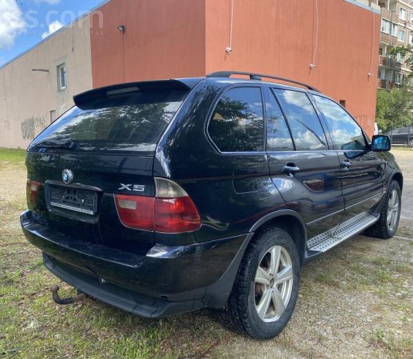 Melns BMW X5 2004 Rīga, ar dzinēja tilpumu 3.00 L un nobraukumu 356 tūkst. km par 3500 €, foto 2 vietnē AUTOMOTO.COM.LV